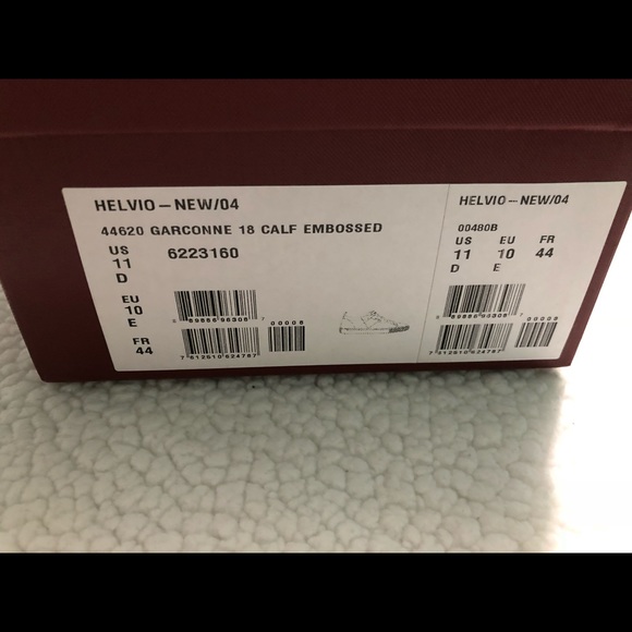Bally | Shoes | Bally Helvio Calf Leather Embossed | Poshmark